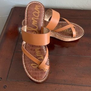 Sam Edelman Shoes | Suede Wedge Javi Sandal | Poshmark